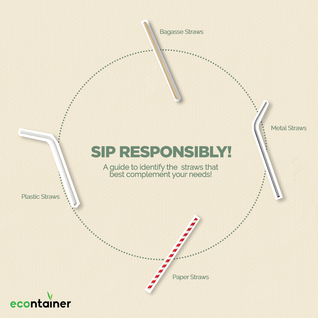 Sip Responsibly! - The Best Straw to Use for the Environment ...
